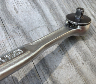 Vtg 1971 Craftsman -V- 43178 1/4 in drive ratchet handle thumbwheel ...