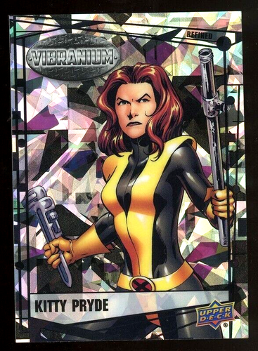 KITTY PRYDE 2015 UD Marvel Vibranium #7 REFINED Parallel SP 23/99 ...