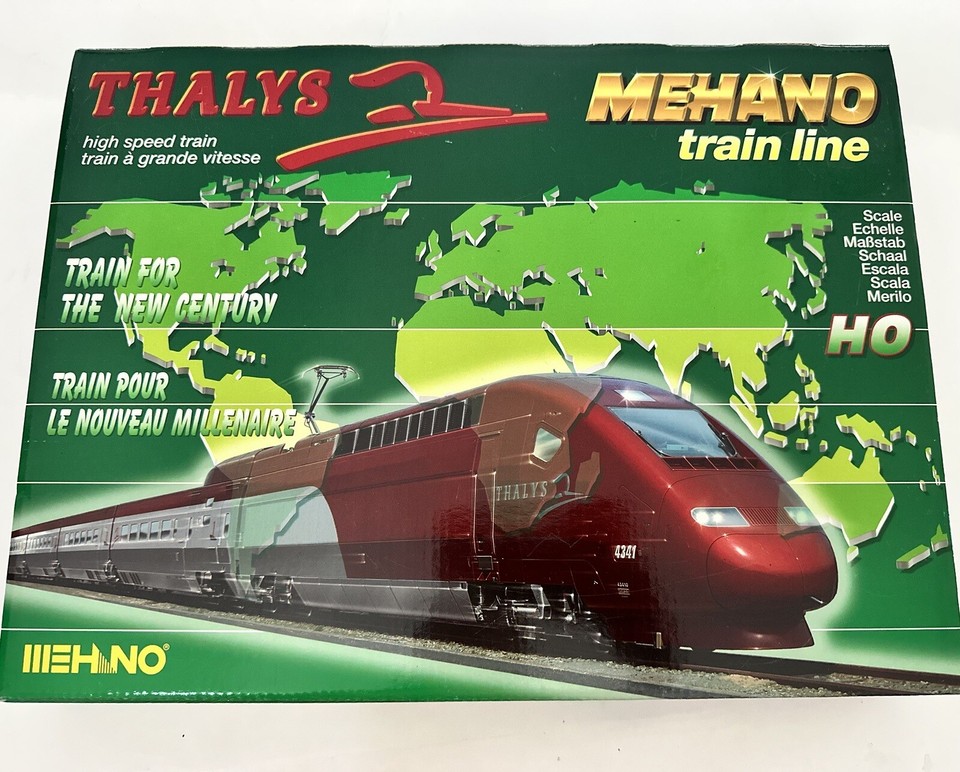 MEHANO Train Line HO Scale Passenger Train Set Thalys #2 | eBay