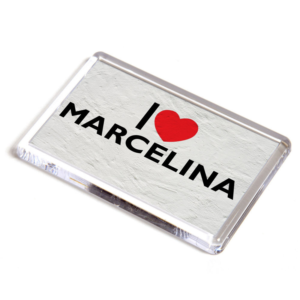 FRIDGE MAGNET - I Love Marcelina - Girls Name Gift | eBay