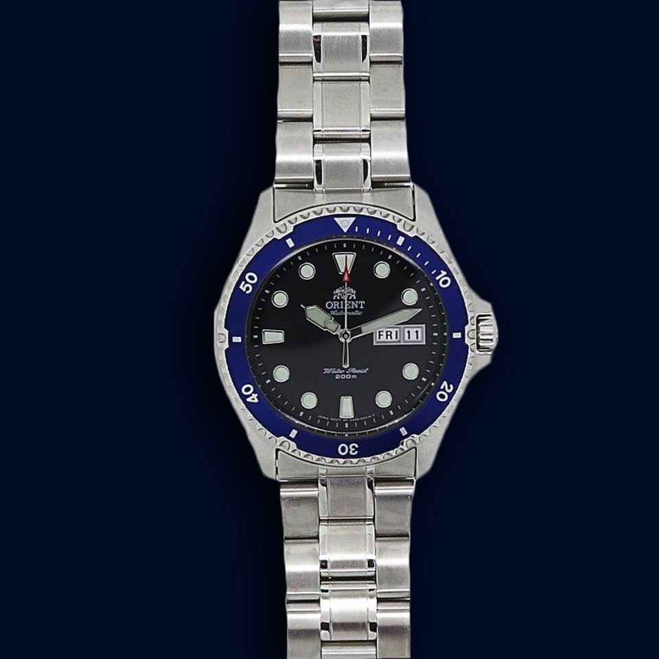Diver Watch Bezel Insert Made for Orient Mako II and Ray II FAA Series ...