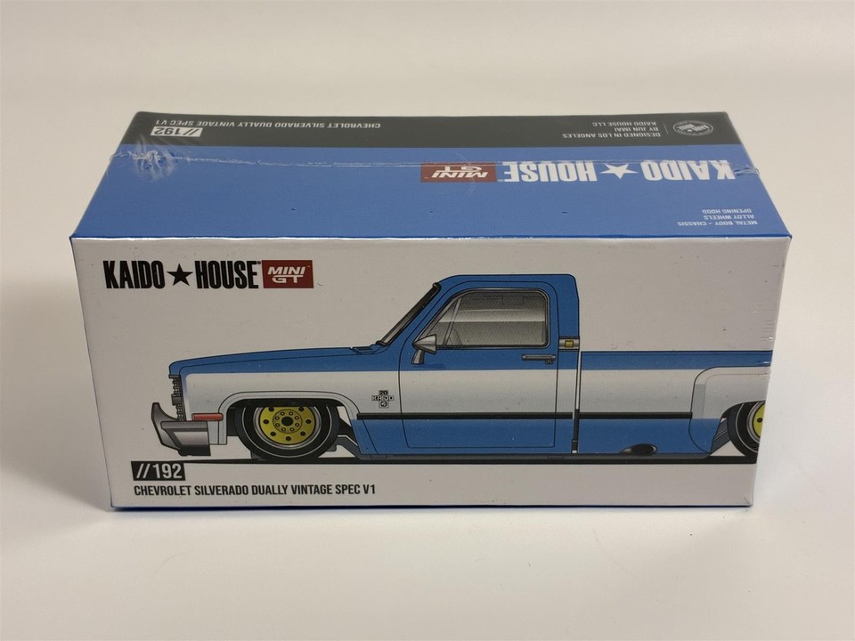 Chevrolet Silverado Dually Vintage Spec V1 1:64 Mini GT Kaido House ...