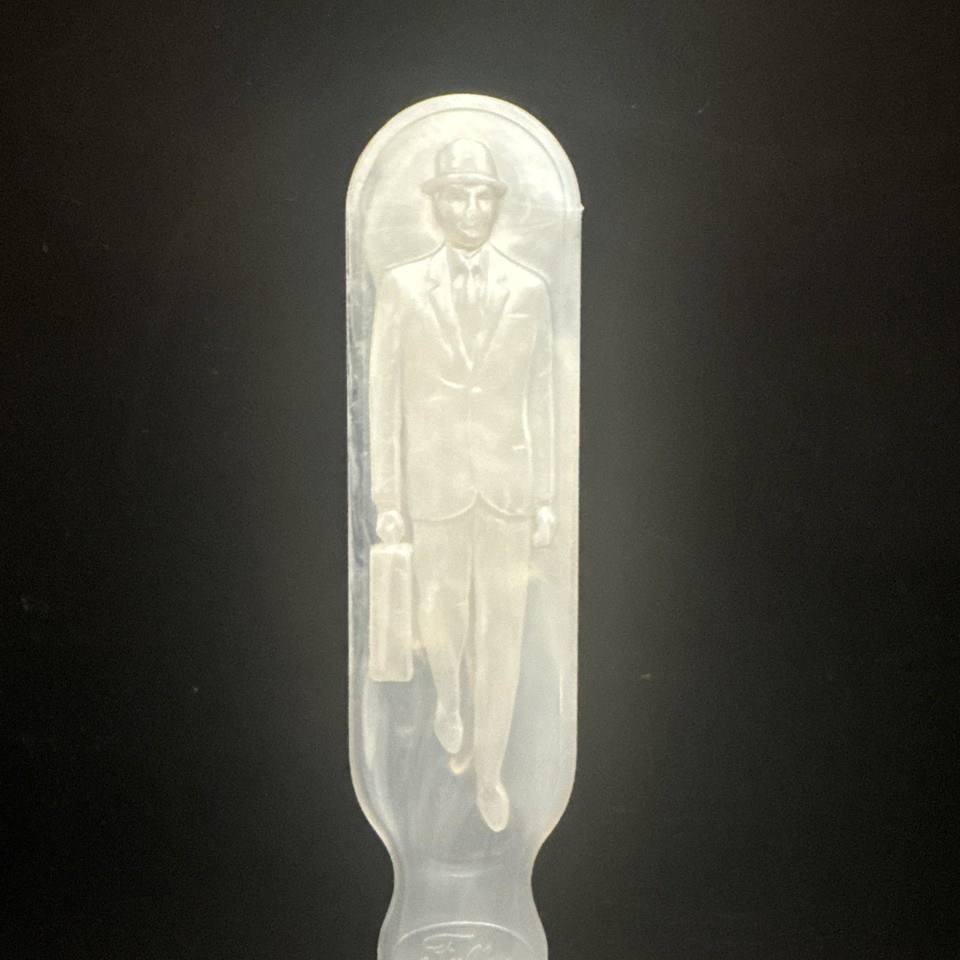Vintage Fuller Brush Salesman Advertising Letter Opener Two Sided Man ...