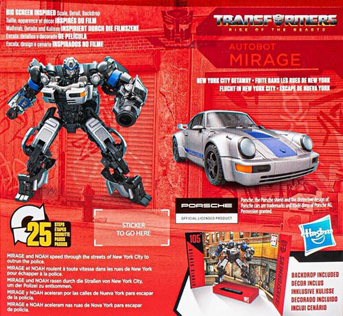 Hasbro Transformers Mirage Studio Series SS105 Deluxe Autobot Action ...