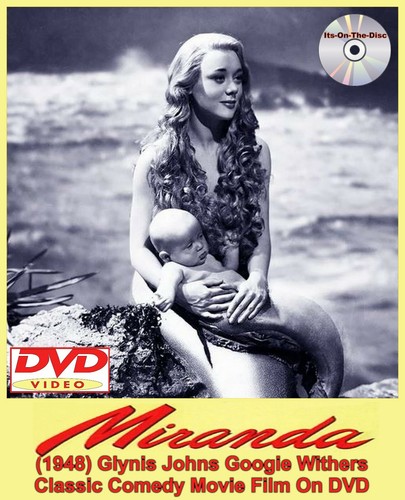 Miranda (1948) Glynis Johns Googie Withers Classic Comedy Movie Film On ...