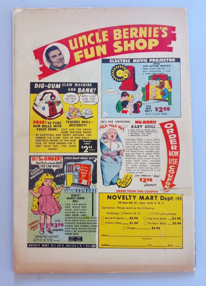 BOY ILLUSTORIES #70, FAIR, GOLDEN AGE, LEV GLEASON PUBLICATIONS, 1951 ...
