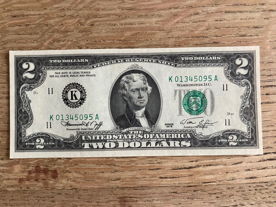 US Paper Money Collection Lot - Select Mint $1 And $2 Notes | eBay