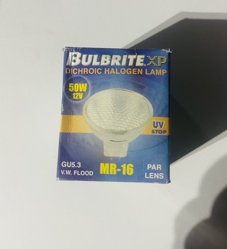 Bulbrite XP Dichroic Lamp FNV/L 50W 12V MR-16 UV Stop Flood Light 6 bulbs | eBay