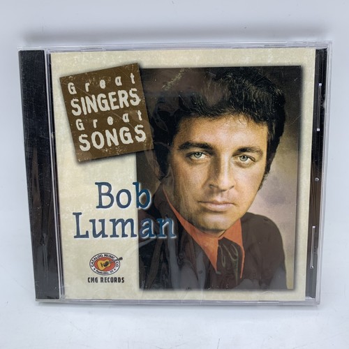 Bob Luman - Great Singers Great Songs (CD 2004 CMG Records) SEALED NEW ...