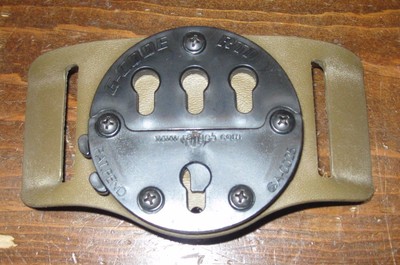 G-CODE RTI wheel 2" belt slide holster adapter mount coyote brown kydex ...