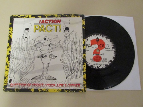 Action Pact Question Of Choice 1983 Rare Fallout Rec 1st Press 7" 45 rpm | eBay