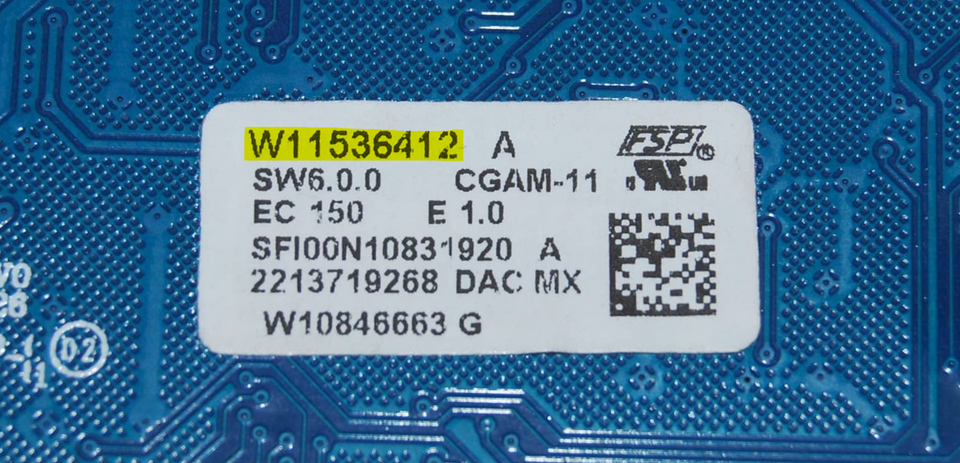 Whirlpool Oven Control Board - Part # W11594224 | W11536412 | eBay