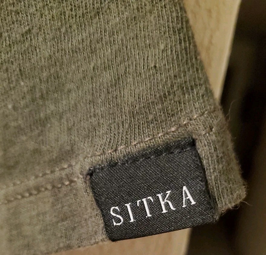 Sitka Optifade Men's Medium Olive Green Icon Graphic Logo Short Sleeve ...