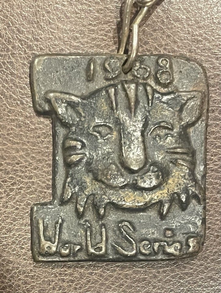 1968 Detroit Tigers World Series Champs Pendant Chain Vintage Very Rare ...