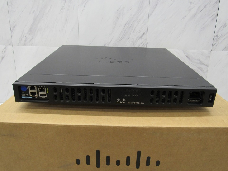 CISCO 4300 Series ISR4331 Integrated Services Router ISR4331/K9 TESTED ...