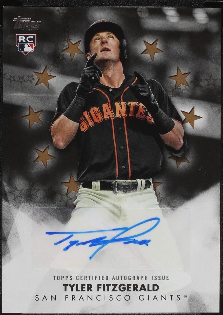 2024 Topps Series 2 - Baseball Stars Autographs Tyler Fitzgerald #BSA2 ...