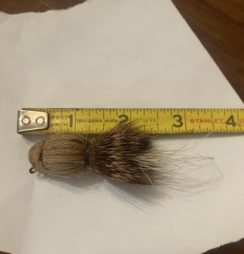 Vintage Tuttle Devil Bug Flyrod Mouse Lure | USA MADE 1930s | 2" Body ...