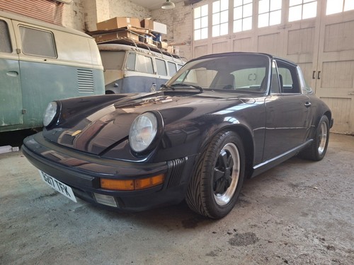 A beautiful, RHD, Navy Blue, 1985 model, Porsche 911 Carrera 3.2 Targa ...