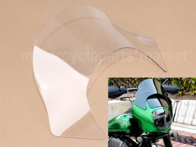 Clear Lip Windshield Windscreen For Harley Dyna FLD FXDC FXDWG Fatboy ...