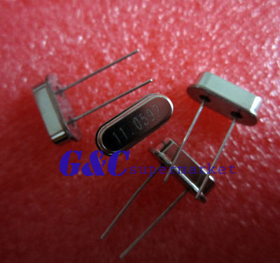 Details about 200Pcs Crystal Oscillator Hc-49S 11.0592 Mhz 11.0592Mhz ...