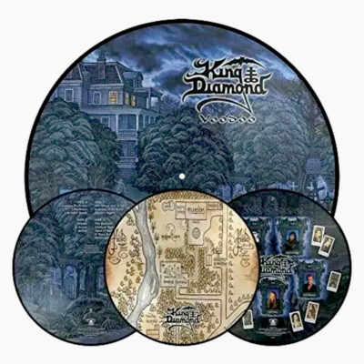 KING DIAMOND Voodoo 2LP Picture Disc Vinyl Record Limited to Only 2000 ...