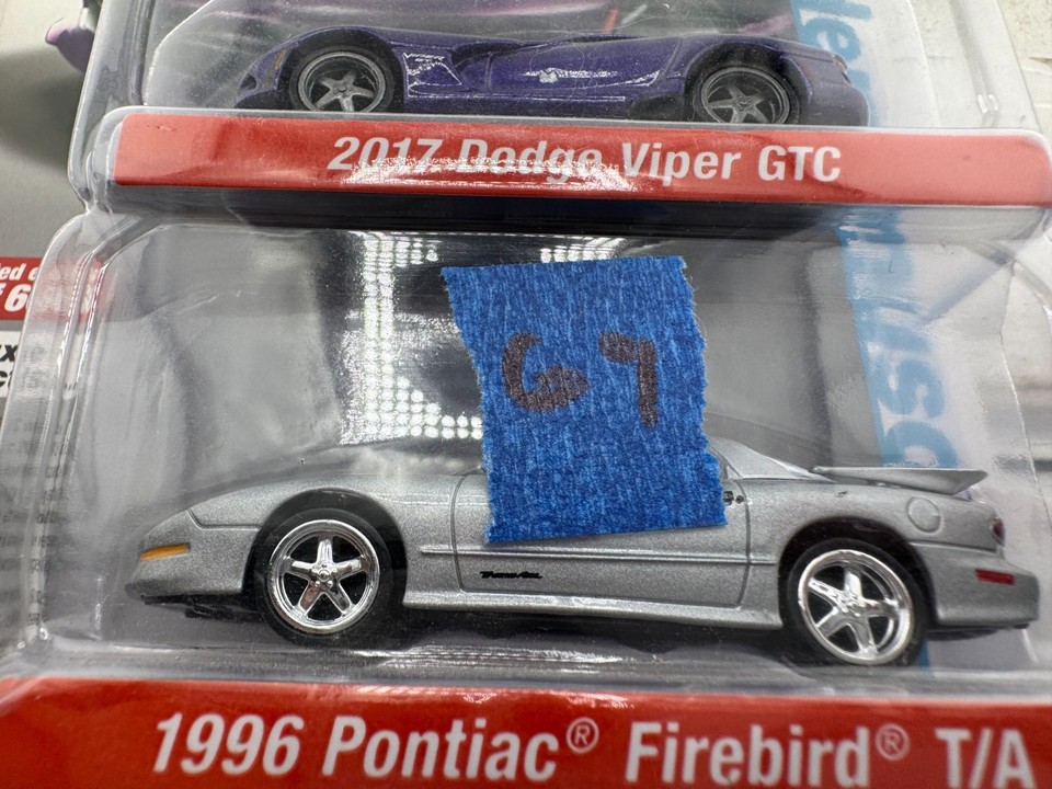 Auto World 2017 Dodge Viper 1996 Pontiac Firebird T/A 1975 Cadillac ...