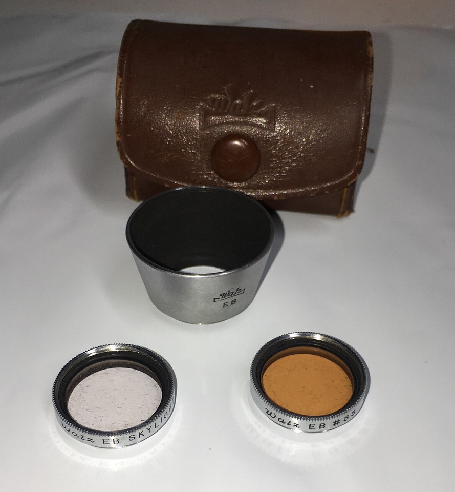 Vintage Walz EB Lens Hood & Filter Kit EB Skylight EB #85 Filters ...