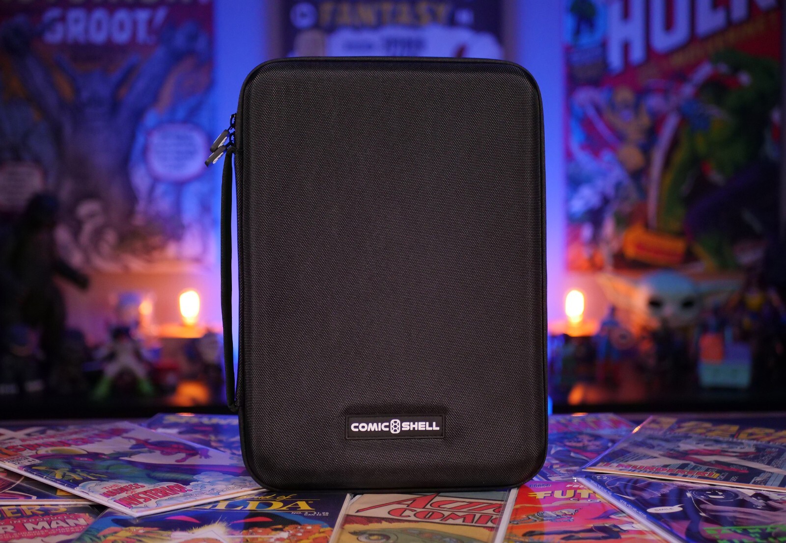 COMIC SHELL Premium Hardshell Travel Case Storage Box Graded CGC +Raw ...