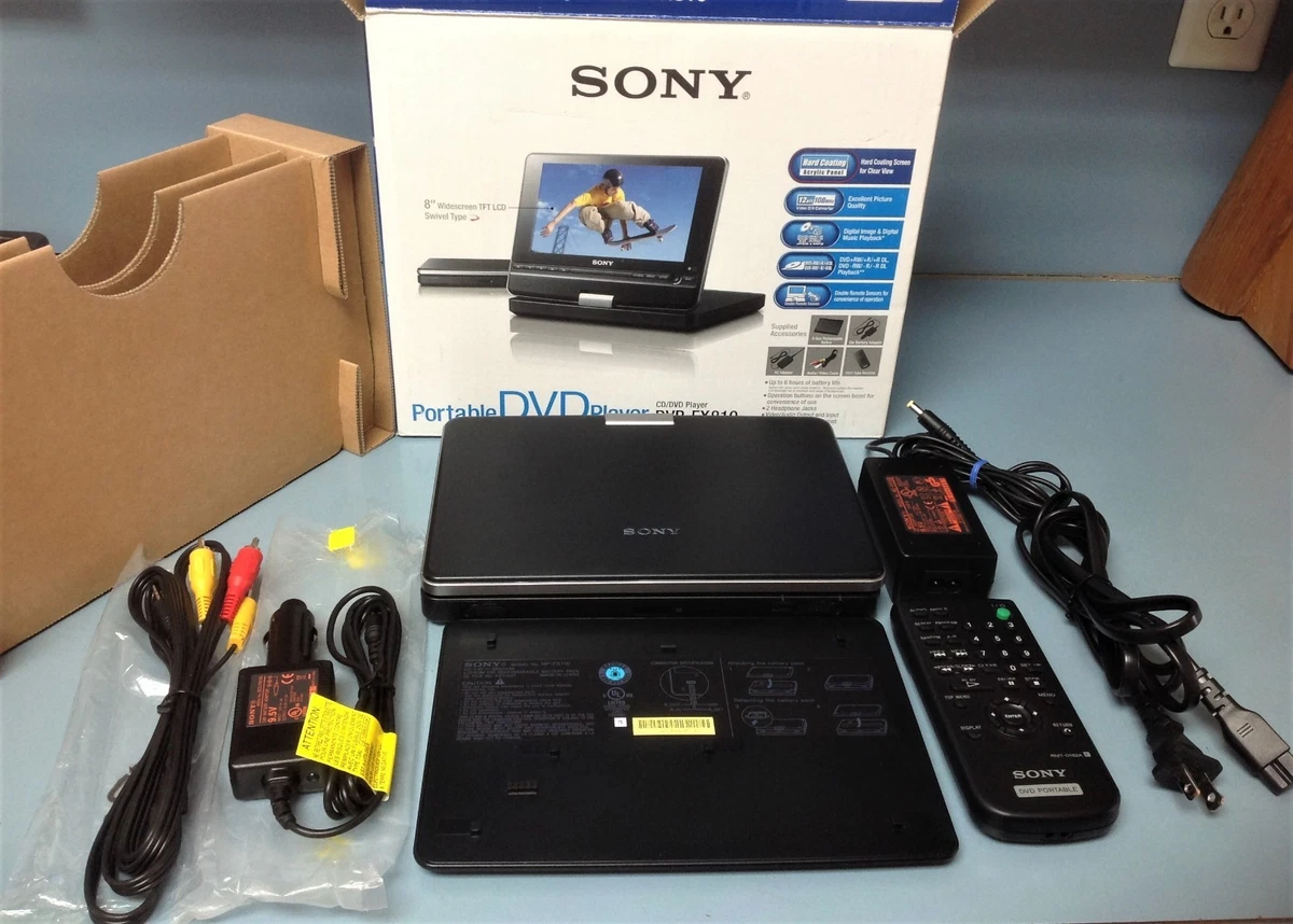 Sony Portable Dvd Player Box