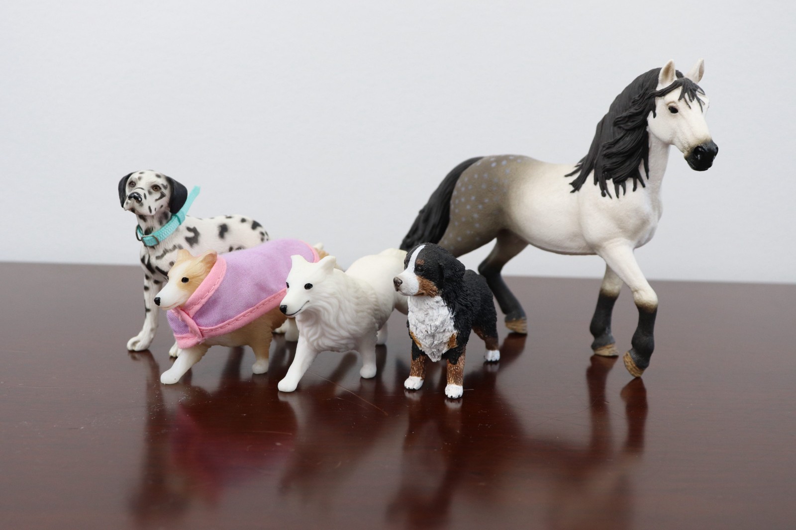 Breyer and Schleich dog and horse play set | eBay