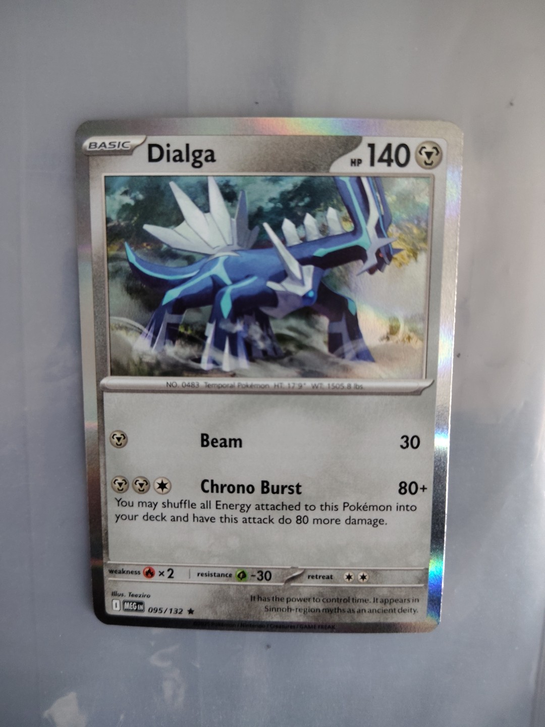 Dialga, 095/132, Mega Evolution, English Reverse Holo | eBay