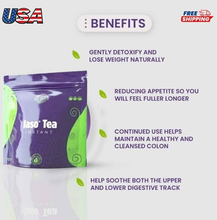 (Pack of 2) Iaso Tea Instant Herbal Tea Detox 25-Sachets Exp 12/26 | eBay