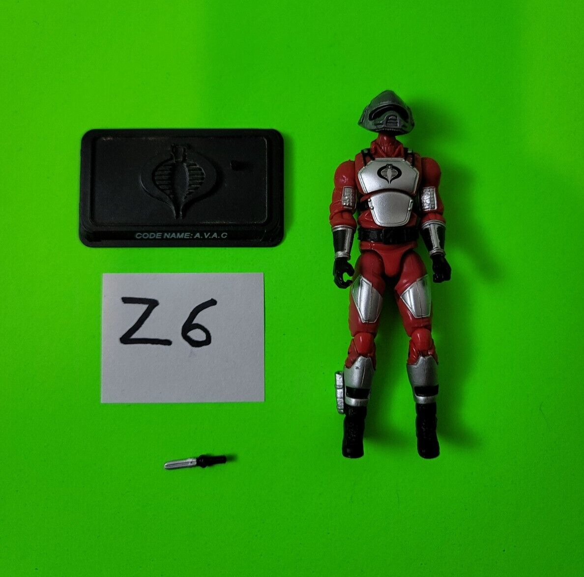 A.V.A.C. Pilot AVAC V2 Anniversary G.I. JOE COBRA 25th LOOSE Complete ...
