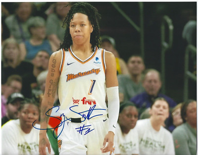 SUG SUTTON Signed 8 x 10 Photo WNBA Basketball PHOENIX MERCURY Texas ...
