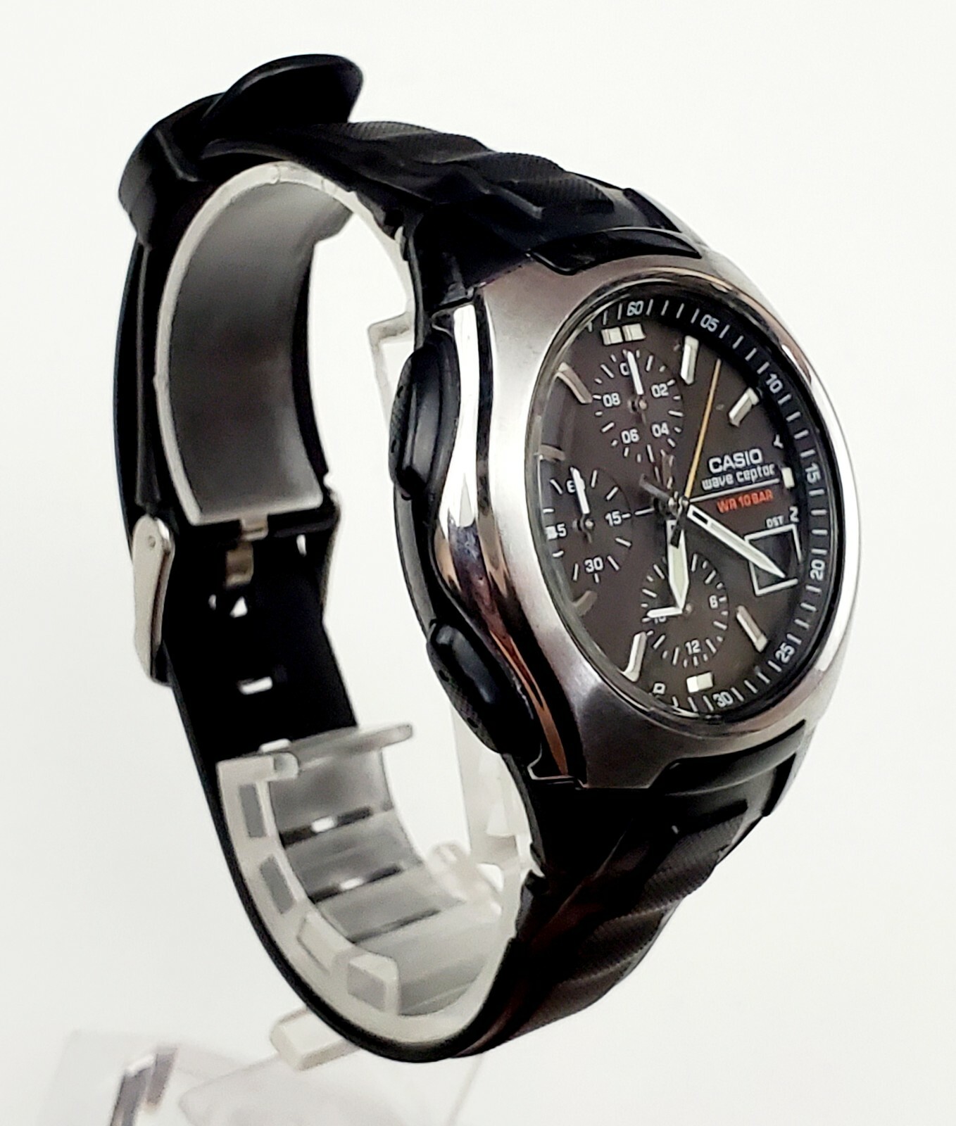 Men's TOUGH SOLAR Watch CASIO "Wave Septor" (4717) WVQ-400. Alarm ...