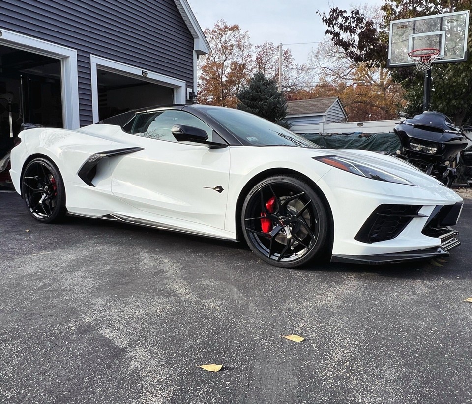 20" 21" ALT12 Forged Gloss Black wheels for C8 Corvette Z51 Stingray ...