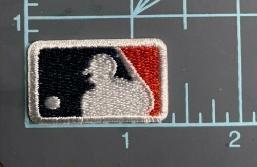 Major League Baseball Batterman Logo DIY Iron on Sew on Patches - Pack ...