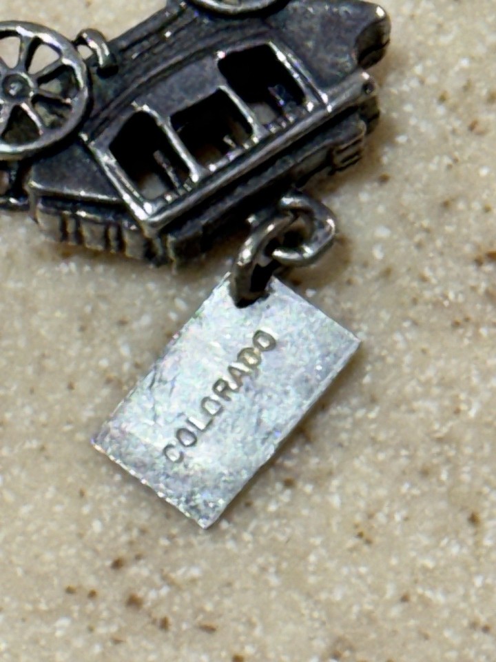 Sterling Silver Bell Trading Co 3 Charm Lot Stage Coach Road Runner ...