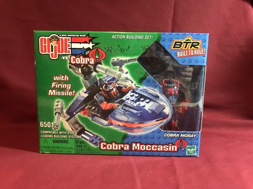 GI Joe BTR Built To Rule 6501 Cobra Moccasin w/Cobra Moray 2003 NIB | eBay