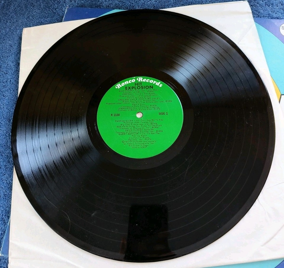 Hit Explosion LP 1977 Ronco Various Artists Wild Cherry Diana Ross Ohio ...