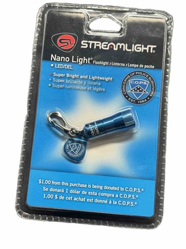 Streamlight Nano COPS Light Supporting Police LED 10 Lumens Easy One ...