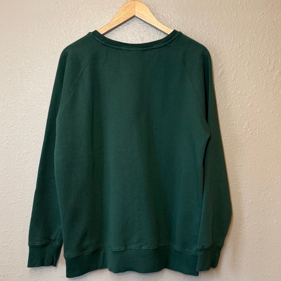 Trinity College Dublin Sweatshirt Ireland Crest Raglan Green Size ...