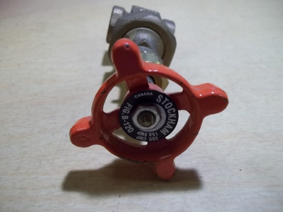 Stockham Gate Valve Fig B-120 300 Cup 150SWP *FREE SHIPPING* | eBay
