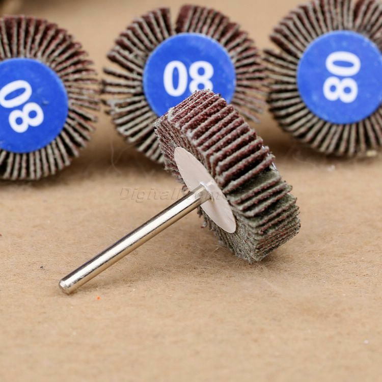 Sanding Grinding Sandpaper Flap Wheel Disc Grit 80# for Power Rotary ...