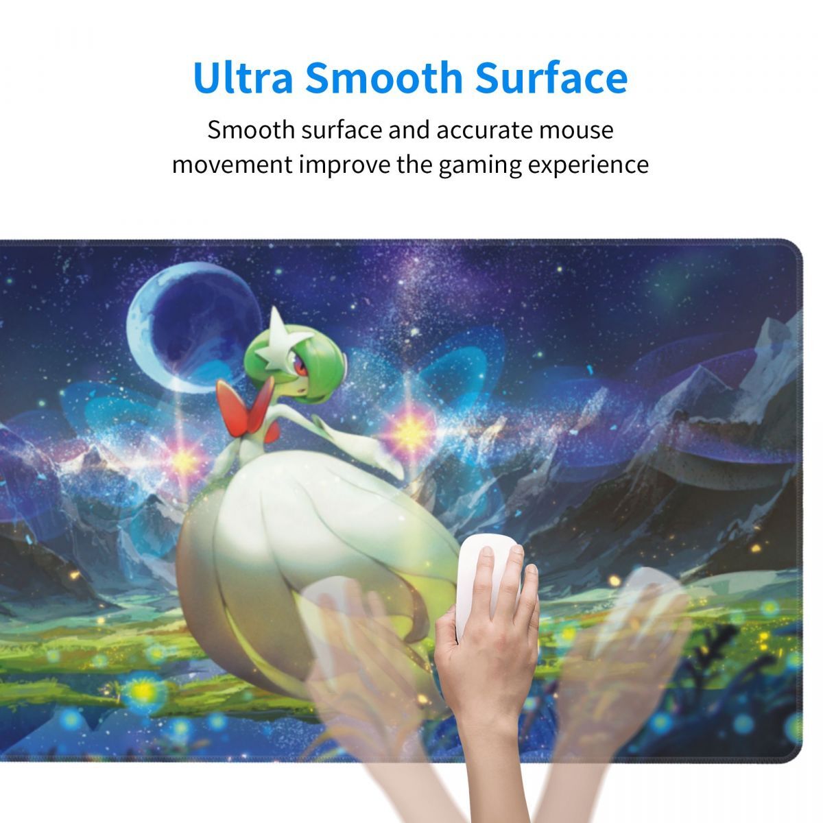 60X35cm Gardevoir - Board Game Pokemon Playmat Games Mousepad Play Mat of TCG | eBay
