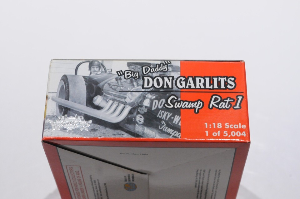 GMP 1957 DON GARLITS SWAMP RAT 1 DRAGSTER SCALE 1:18 LIMITED EDITION ...