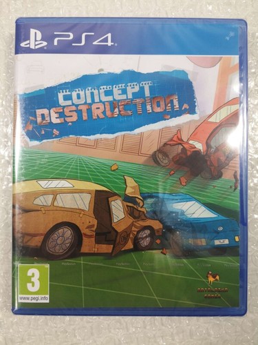 CONCEPT DESTRUCTION PS4 EURO NEW (GAME IN ENGLISH/FR/DE/ES) (RED ART ...
