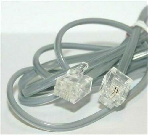 Telephone Phone Cable Cord Line Wire Gray Color About 59 in. / 5 ft ...