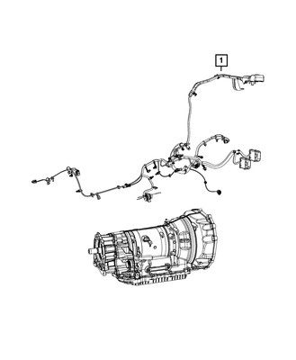 Genuine Mopar Transmission Wiring 68606529ac | eBay