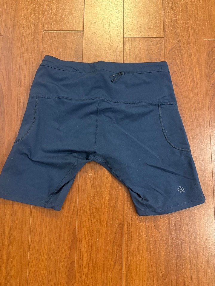 Rabbit Speedster Men’s Running Half Tights Sz Lrg Navy | eBay